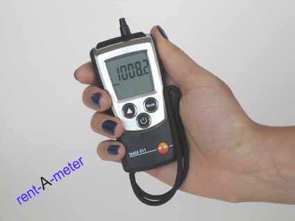 Testo 511 Druck Messgerät z.B. in Wiesbaden mieten
